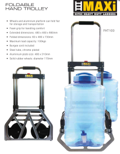 Trolleys – Maxi Ladders | Hitech Heavy Duty Ladders