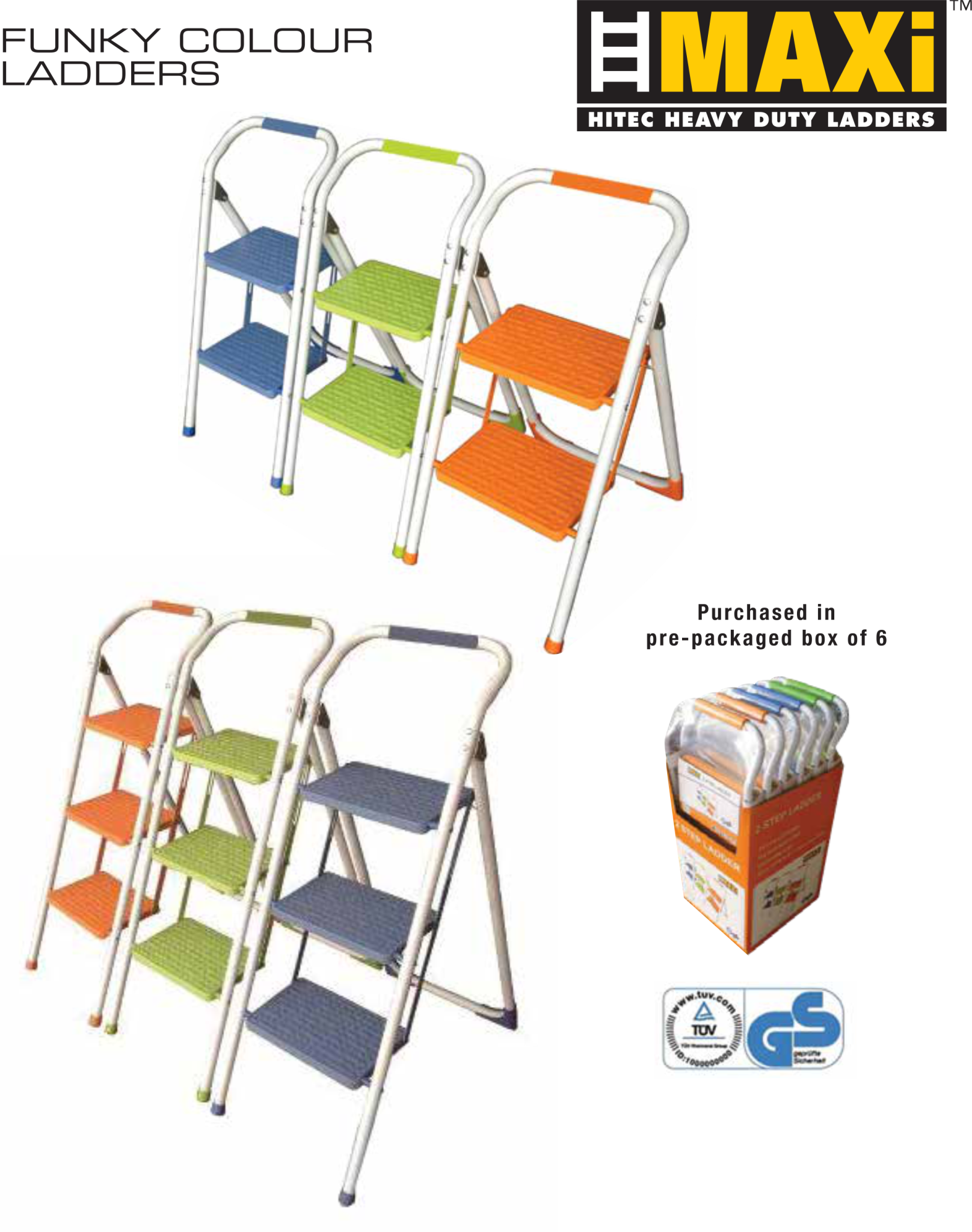 Household Ladders – Maxi Ladders | Hitech Heavy Duty Ladders